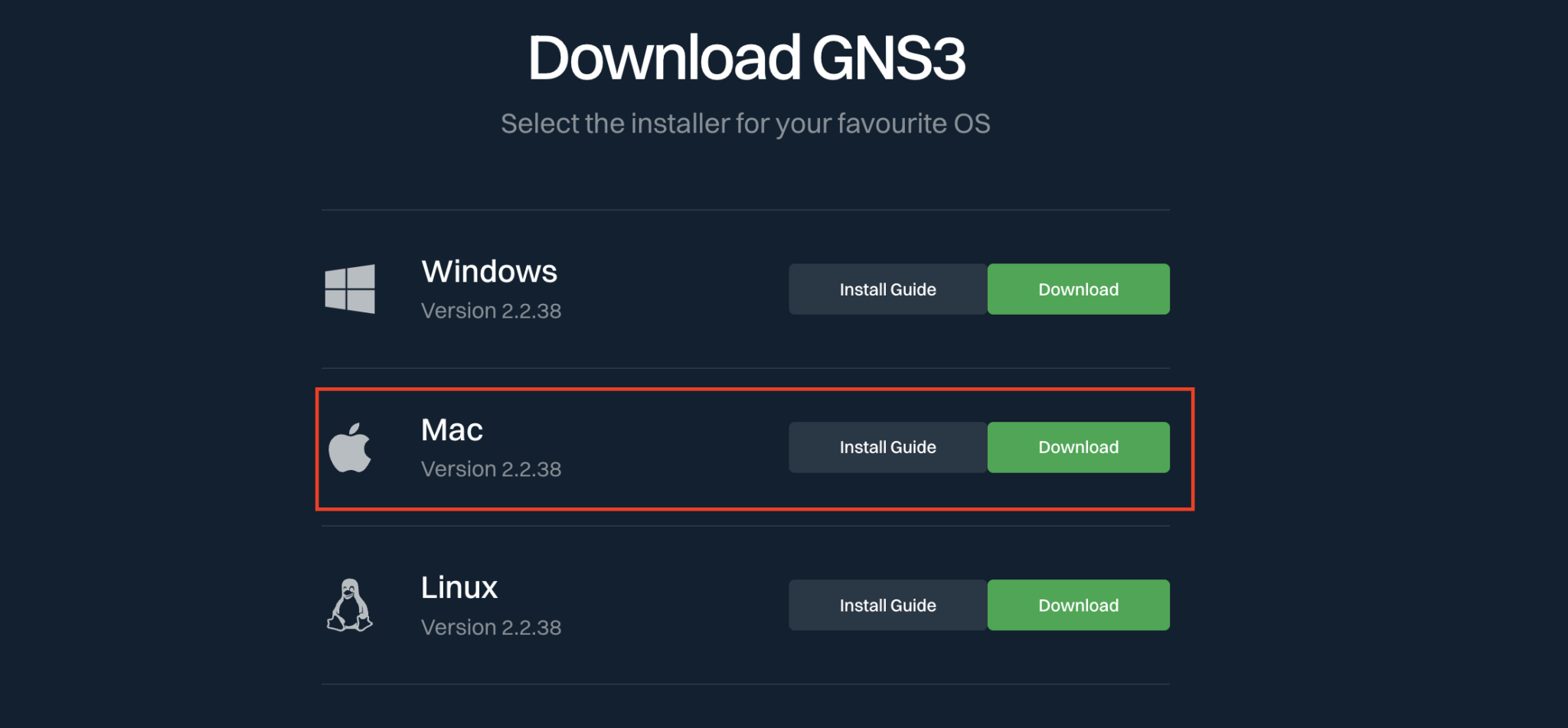 Comment installer GNS3 GUI sur macOS, MacBook M1, M2 et M3