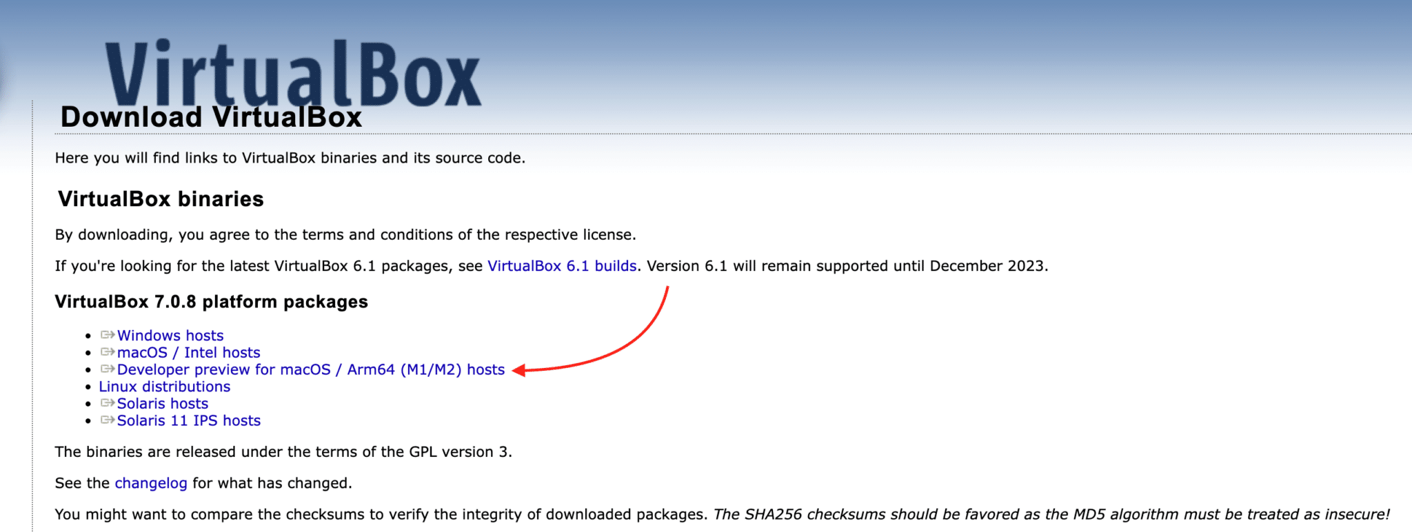 Comment installer VirtualBox sur un Mac Apple Silicon M1, M2, M3