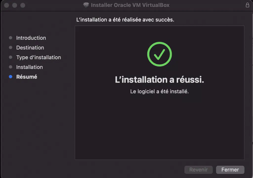 Comment installer VirtualBox sur un Mac Apple Silicon M1, M2, M3