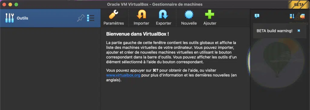 Comment installer VirtualBox sur un Mac Apple Silicon M1, M2, M3