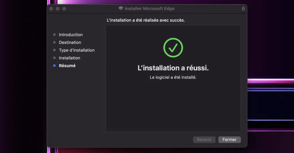 Comment installer Microsoft Edge sur Mac M1, M2 ou M3