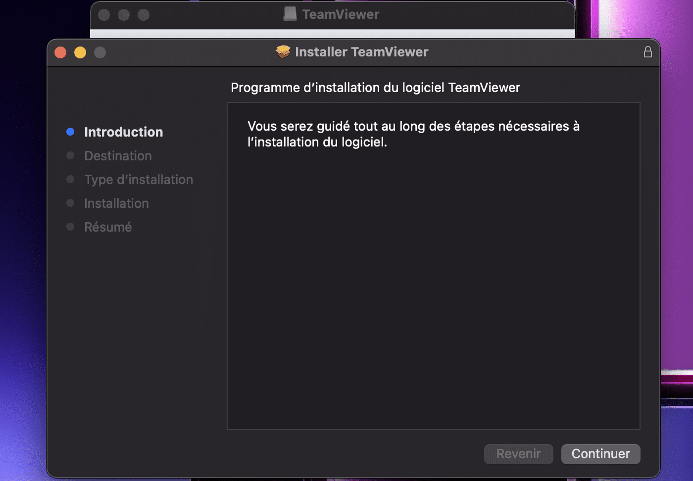 Comment installer TeamViewer sur macOS M1, M2 ou M3