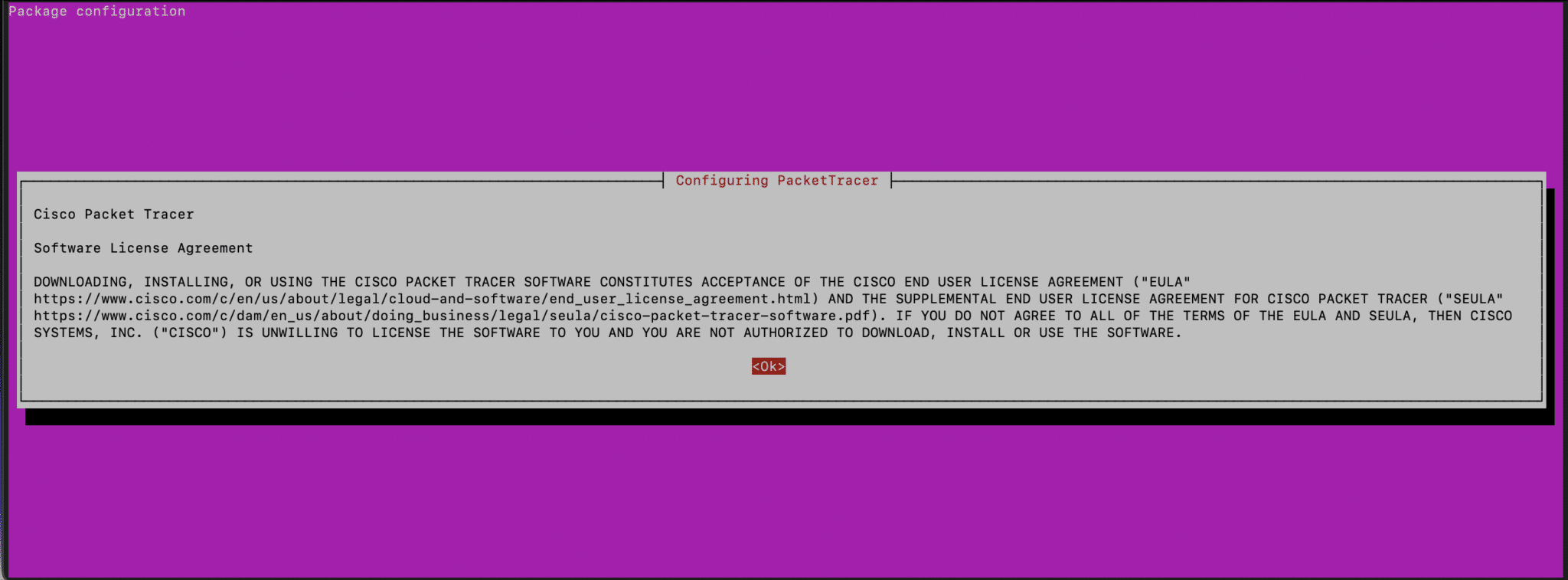Comment installer Cisco Packet Tracer sur Ubuntu 22.04 LTS