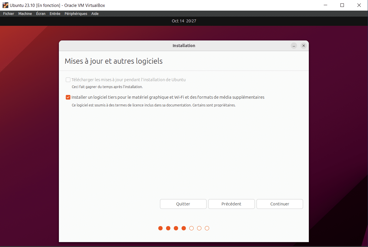 Comment installer Ubuntu 23.10 sur VirtualBox ? - DIRTECH IT