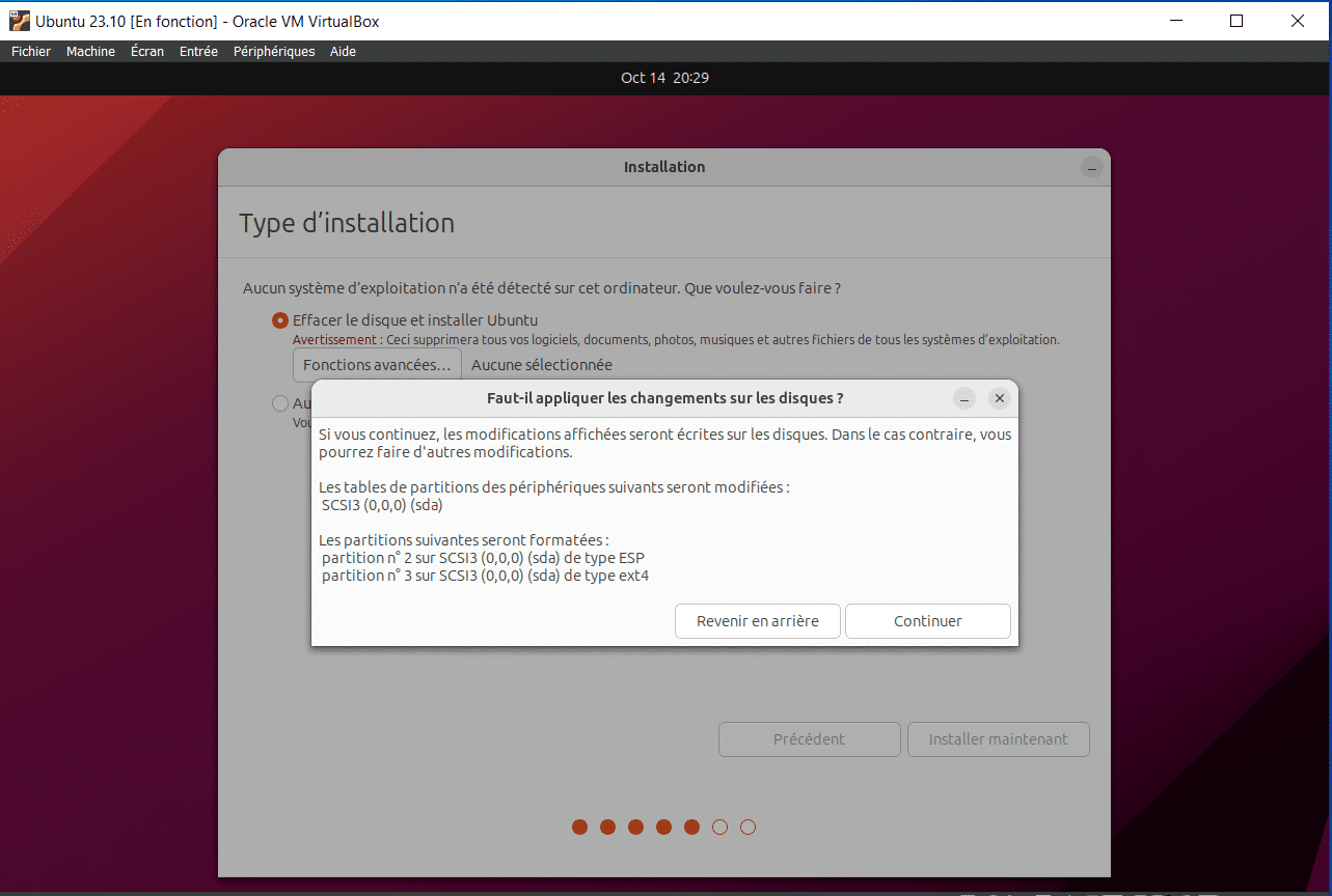 Comment installer Ubuntu 23.10 sur VirtualBox ? - DIRTECH IT