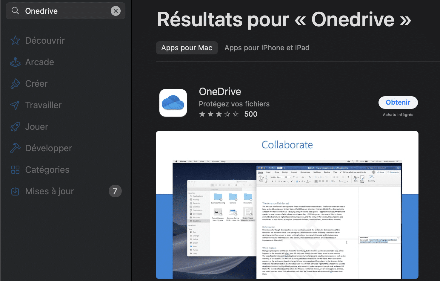 Comment installer OneDrive sur Mac Apple silicone M1, M2, M3 ? - DIRTECH IT
