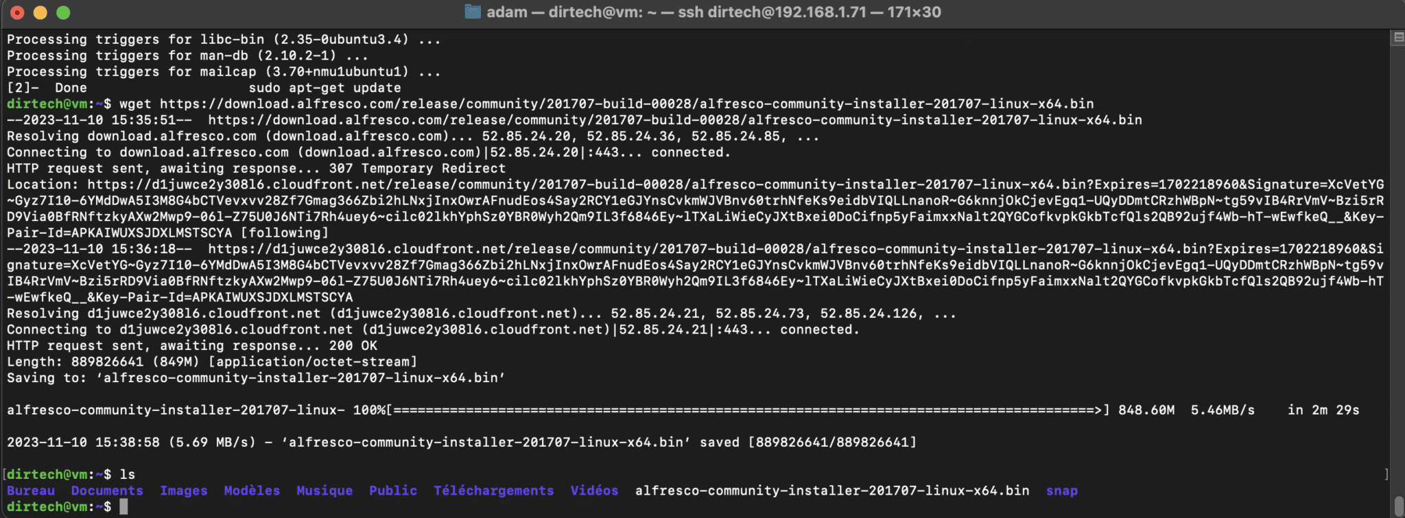 Comment installer Alfresco sur Ubuntu ? - DIRTECH IT