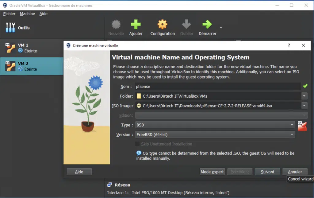 Comment Configurer un LAB pfSense avec VirtualBox ? - DIRTECH IT