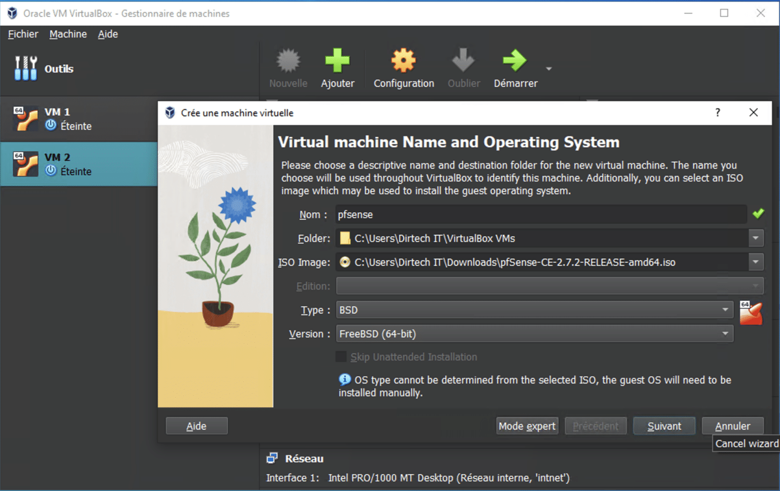 Comment Configurer un LAB pfSense avec VirtualBox ? - DIRTECH IT