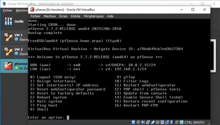 Comment Configurer un LAB pfSense avec VirtualBox ? - DIRTECH IT